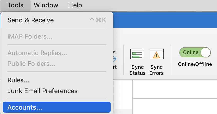 How To Configure Your Outlook Email On An Apple Mac OS DomainSpot 